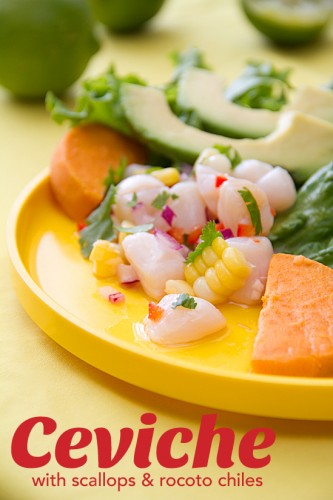 Peruvian Ceviche with Rocoto Chiles #VisitPeru - SippitySup