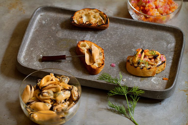 The Basque Book: Mussels Escabeche - SippitySup