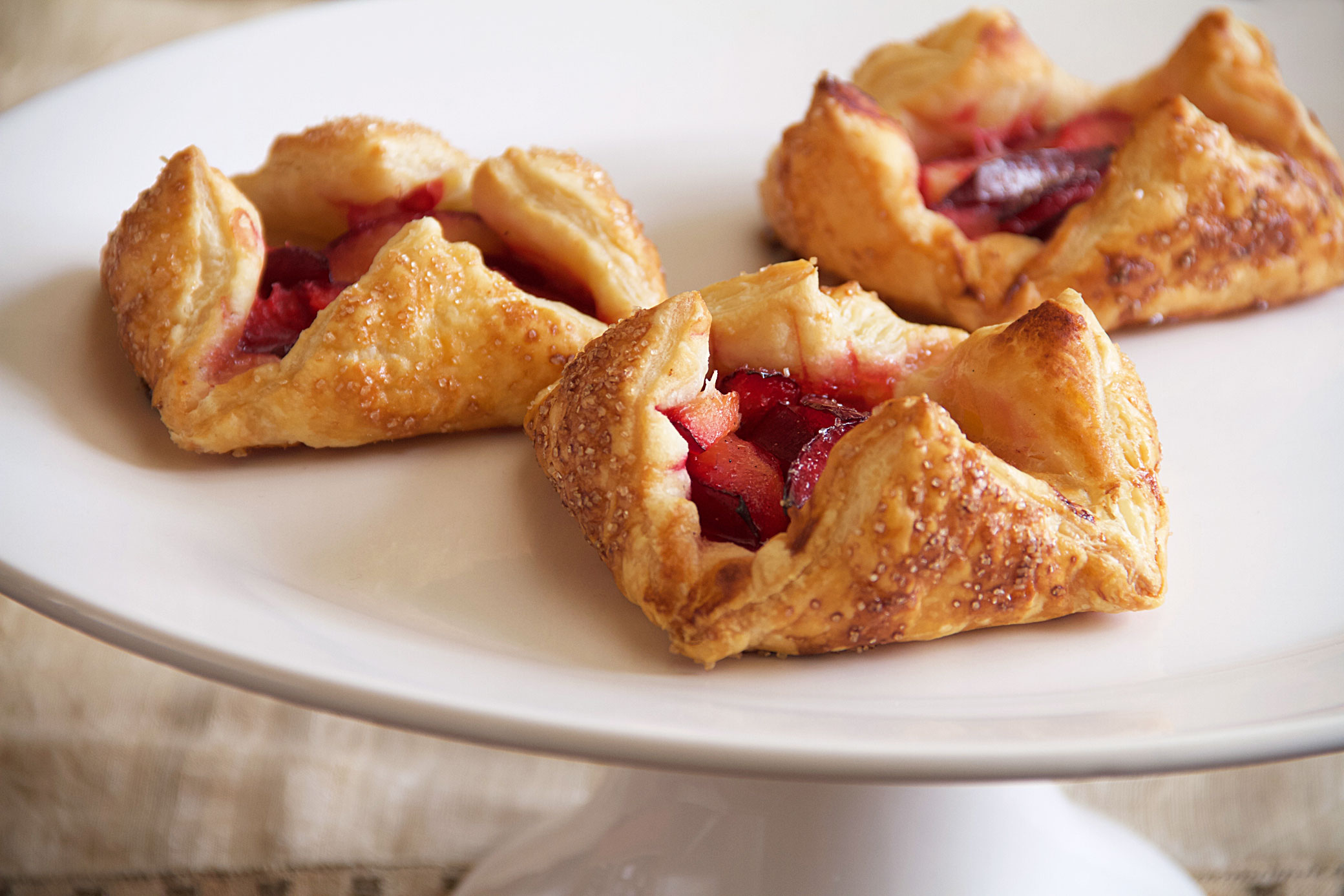 A Gift for Baking: Plum and Cardamom Puff Pastry Tarts - SippitySup