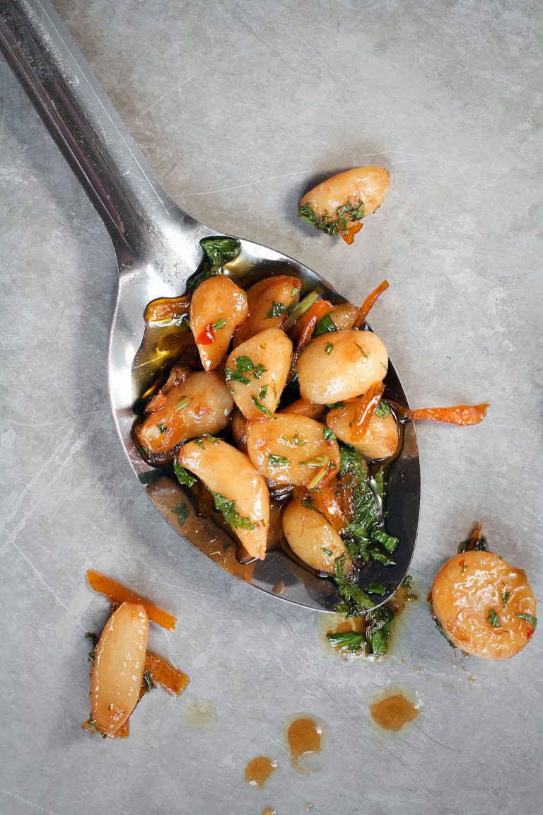 Orange and Mint Caramelized Garlic Cloves on Just About Anything ...