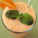 Cantaloupe and Orange Lassi with Anise - SippitySup